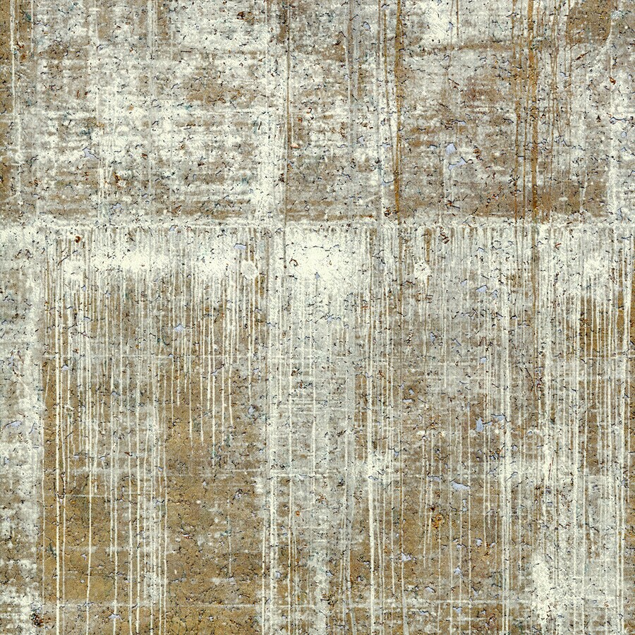 allen + roth Green/Gold Grasscloth Unpasted Textured Wallpaper at Lowes.com