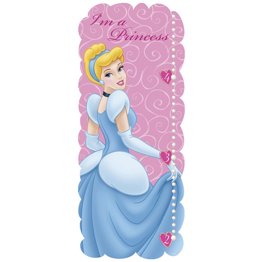 Disney Multi Colored Princess Growth Chart at Lowes.com