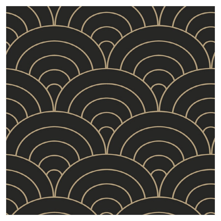 Shand Kydd Metallic Scallop Shapes Wallpaper at Lowes.com