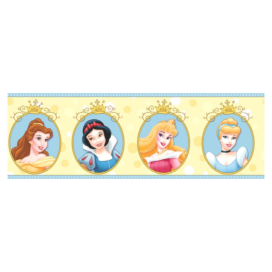 IMPERIAL 6-7/8" Princess Cameo Prepasted Wallpaper Border at Lowes.com