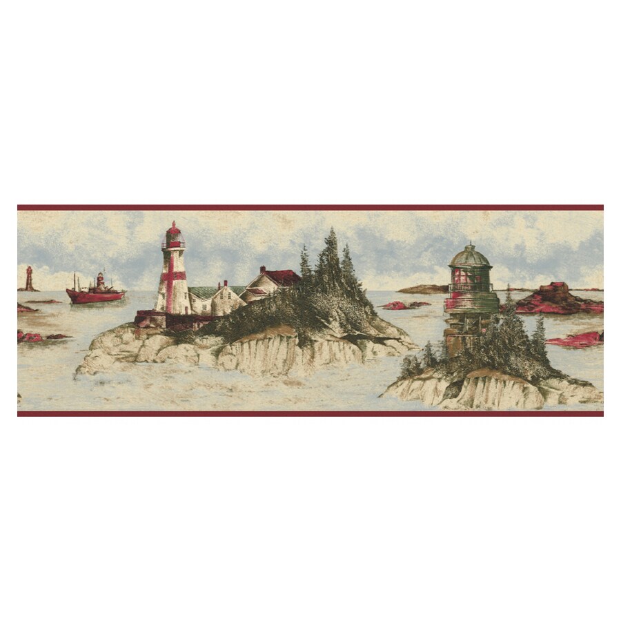 Sunworthy Coastal Lighthouses Border at Lowes.com