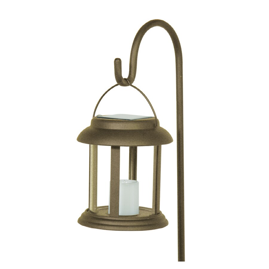 Portfolio 6-7/86" Solar LED Hanging Lantern Landscape Light in the Rugs ...