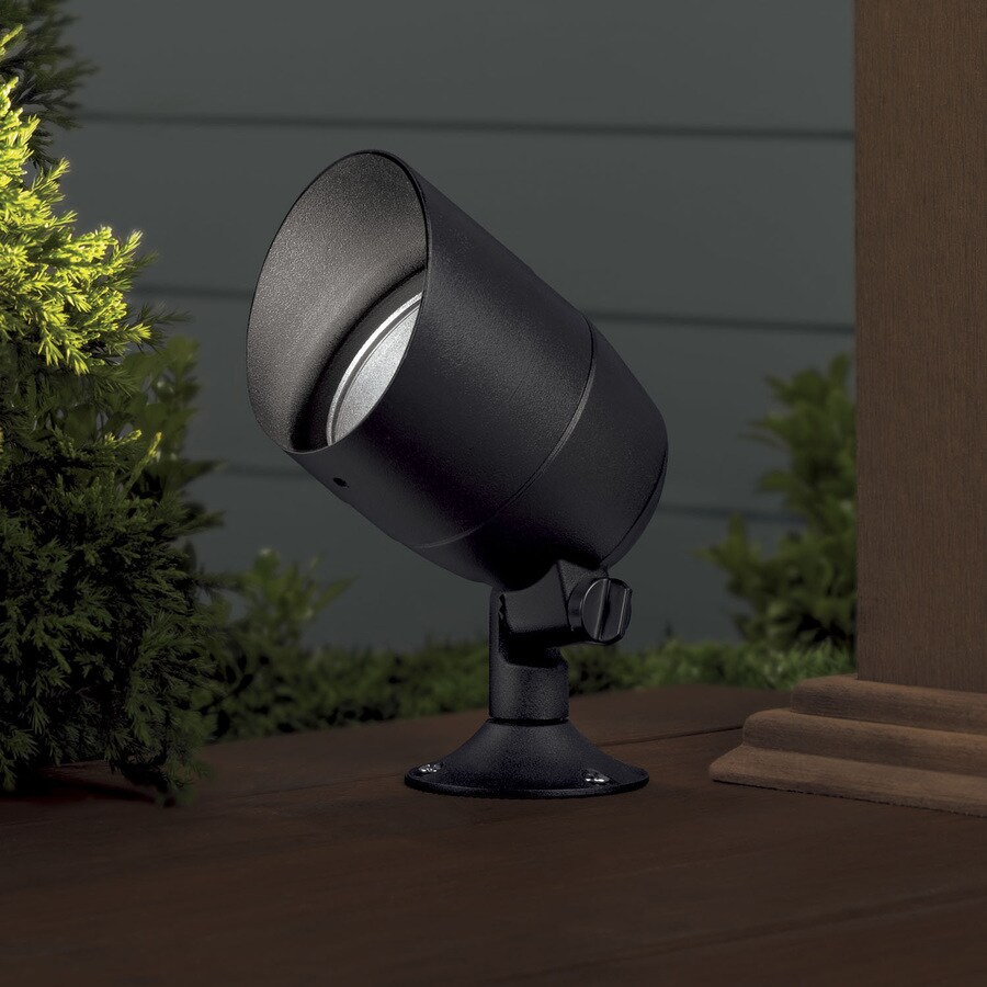 Portfolio 715-Lumen 50-Watt Black Low Voltage Plug-in Halogen in the ...