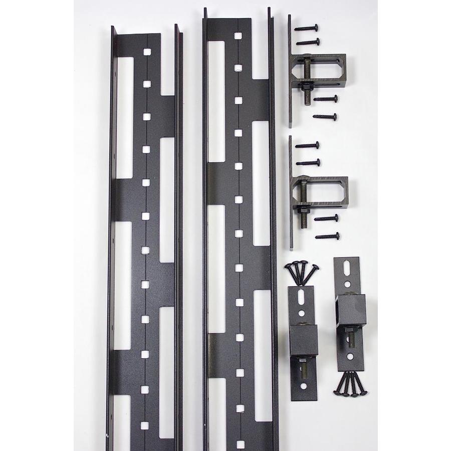 Slipfence Slipfence Vertical system 1.5-in x 3-in x 7.7-ft Black ...