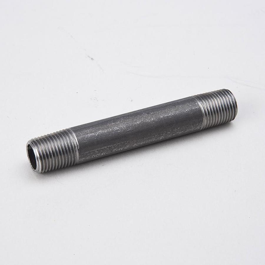 RELIABILT 1-1/2-in x 8-in Black Steel Threaded Nipple in the Black Pipe ...