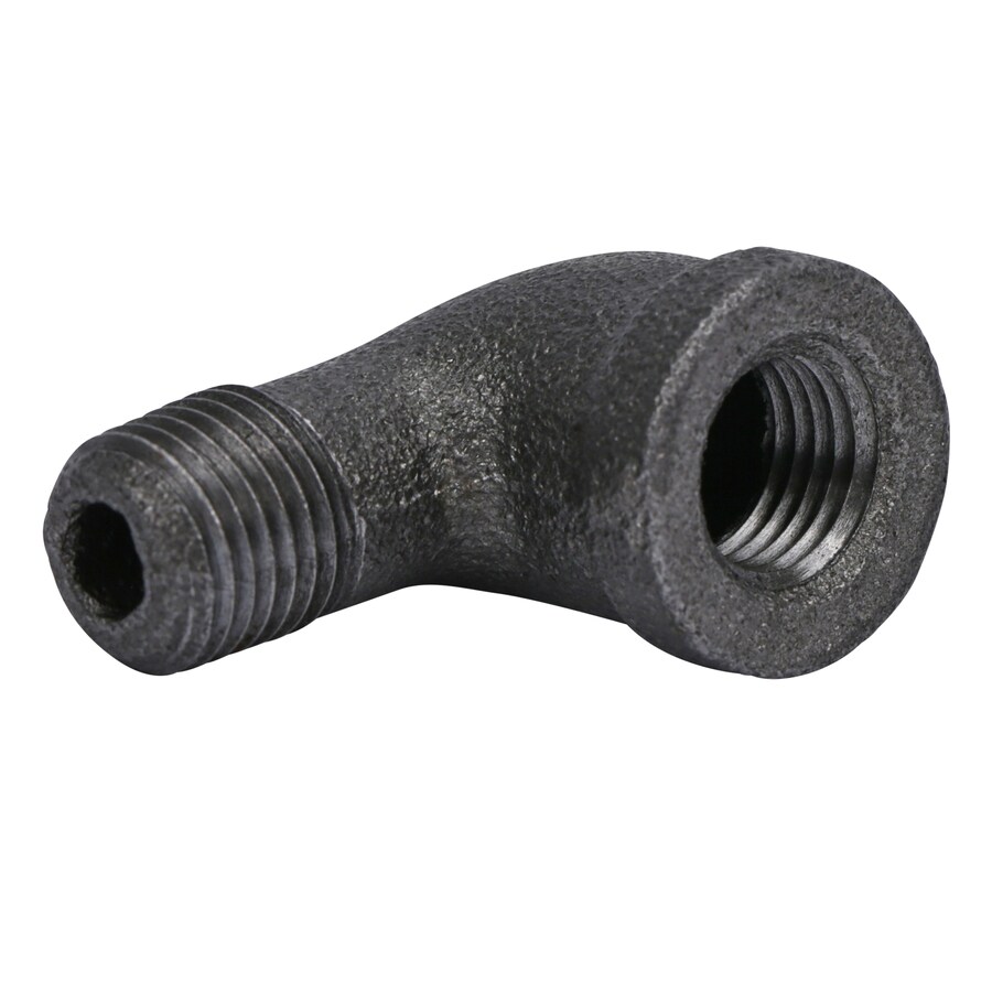 B&K 1/4-in x 1/4-in dia 90-Degree Black Iron Elbow Fitting in the Black ...