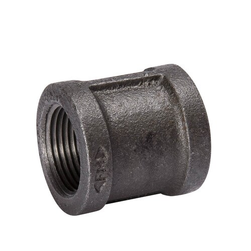 B&K 1/4-in x 1/4-in dia Black Iron Coupling Fitting at Lowes.com