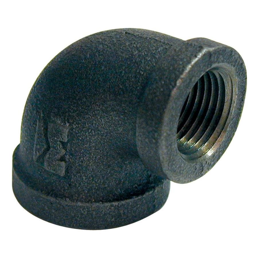 RELIABILT 3/4-in x 1/2-in 90-Degree Black Malleable Iron Elbow in the ...