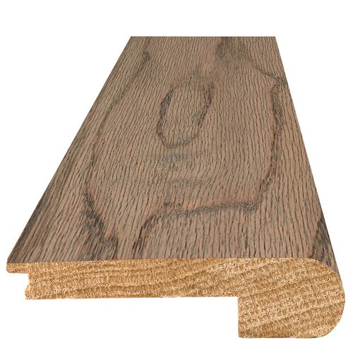Mohawk 2-in x 84-in Driftwood Oak Stair Nose Floor Moulding in the ...
