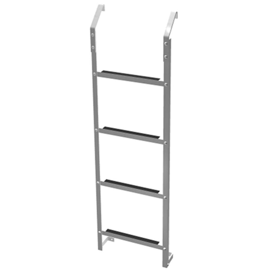 Ultra Protect 4-ft Aluminum 200-lb Window Well Escape Ladder in the ...