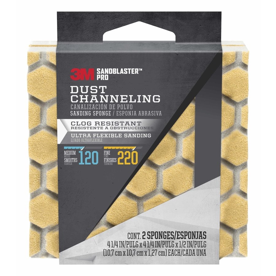 3M SandBlaster Pro 4.25-in x 4.25-in Multi-grade Pack-Grit Premium ...