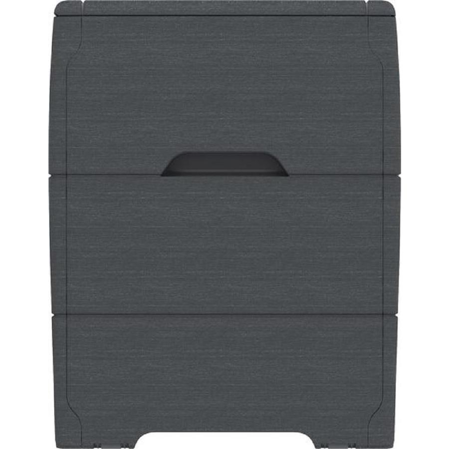 DuraMax Building Products DuraBox 17.7-in L x 45-in 71-Gallon Gray ...