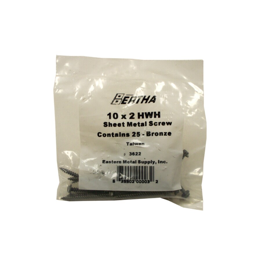 Bertha 1/4-in x 2-in White Powder Coating Hex Exterior Multi-mmaterial ...