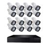Q-See QT Digital Wired Outdoor 16-Pack Security Camera Kit with Night ...
