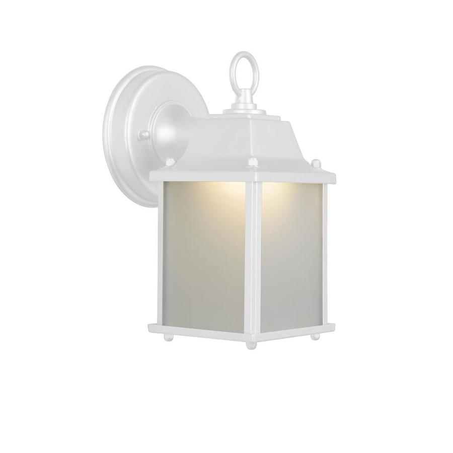 Craftmade Coach Lights 8.66-in H Textured White Medium Base (E-26 ...