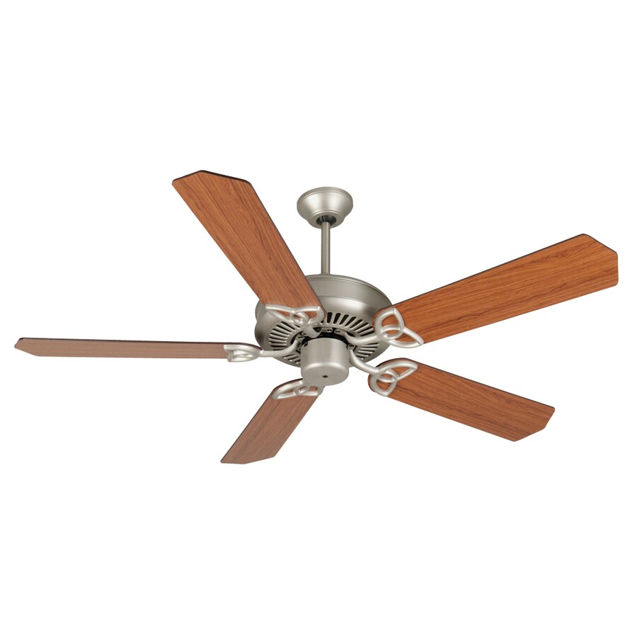 Craftmade CXL 52-in Brushed Nickel Indoor Ceiling Fan (5-Blade) in the ...
