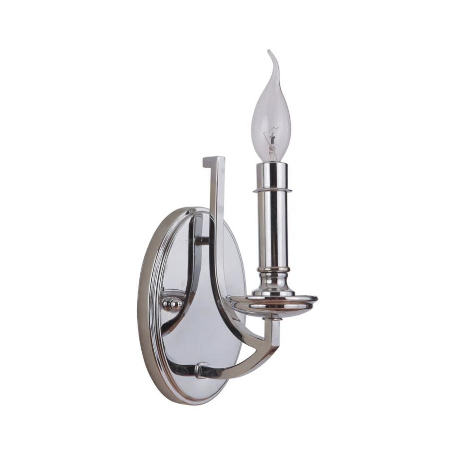 Craftmade Hayden 4.5-in W 1-Light Chrome Transitional Wall Sconce at ...