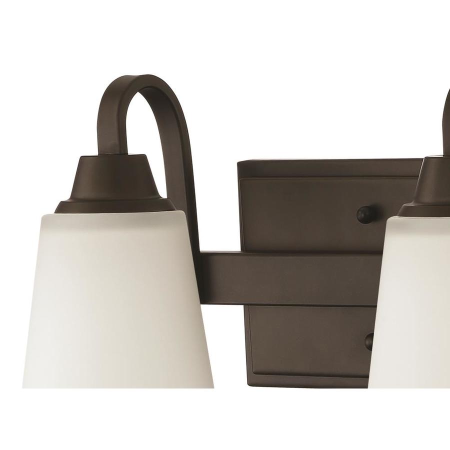 Craftmade Grace 2-Light Bronze Modern/Contemporary Vanity Light in the ...