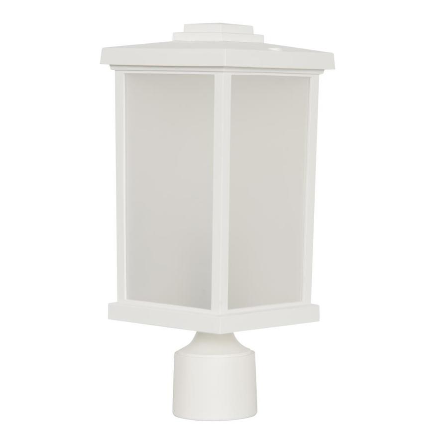 Craftmade Composite Lanterns 60-Watt 15-in Textured White Transitional ...