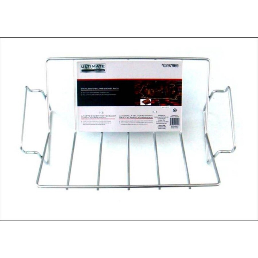 Master Forge Stainless Steel Roaster/Rib Rack at Lowes.com