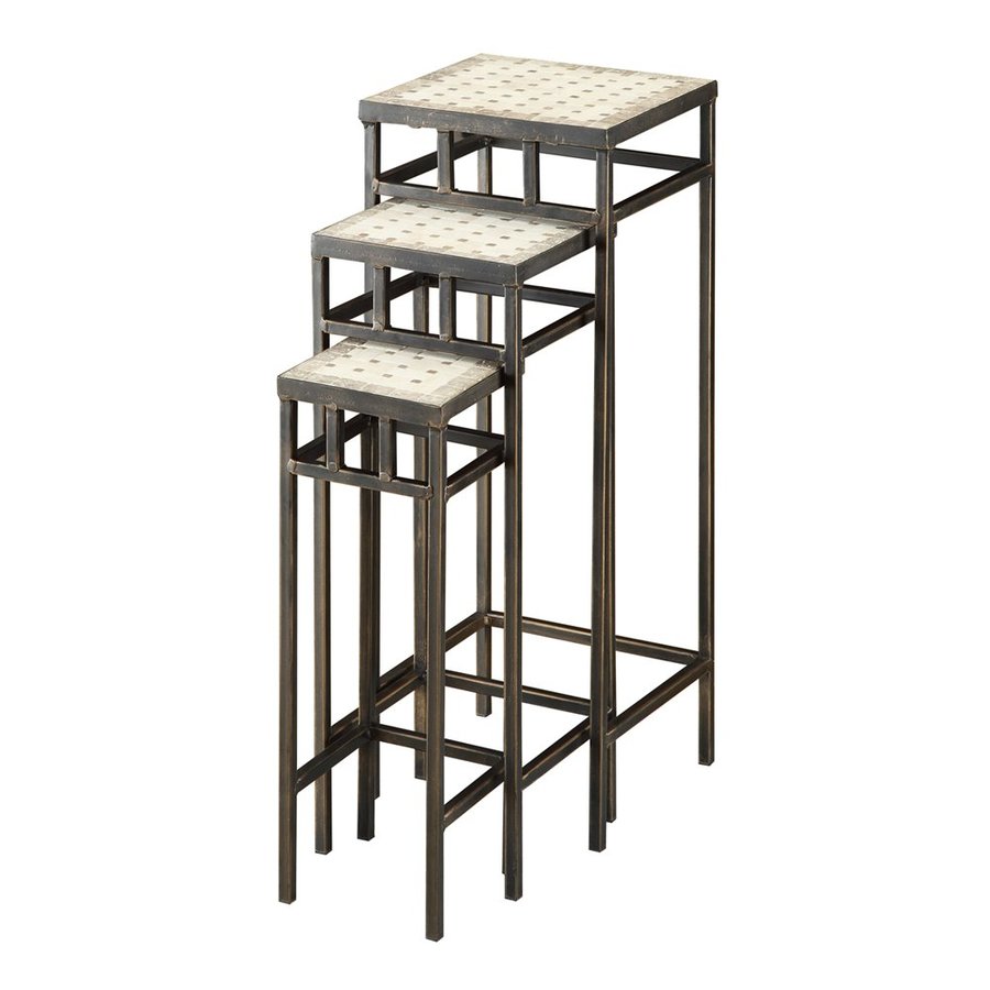 4D Concepts 27.5-in Antique Tuscany Indoor/Outdoor Square Tile Plant ...