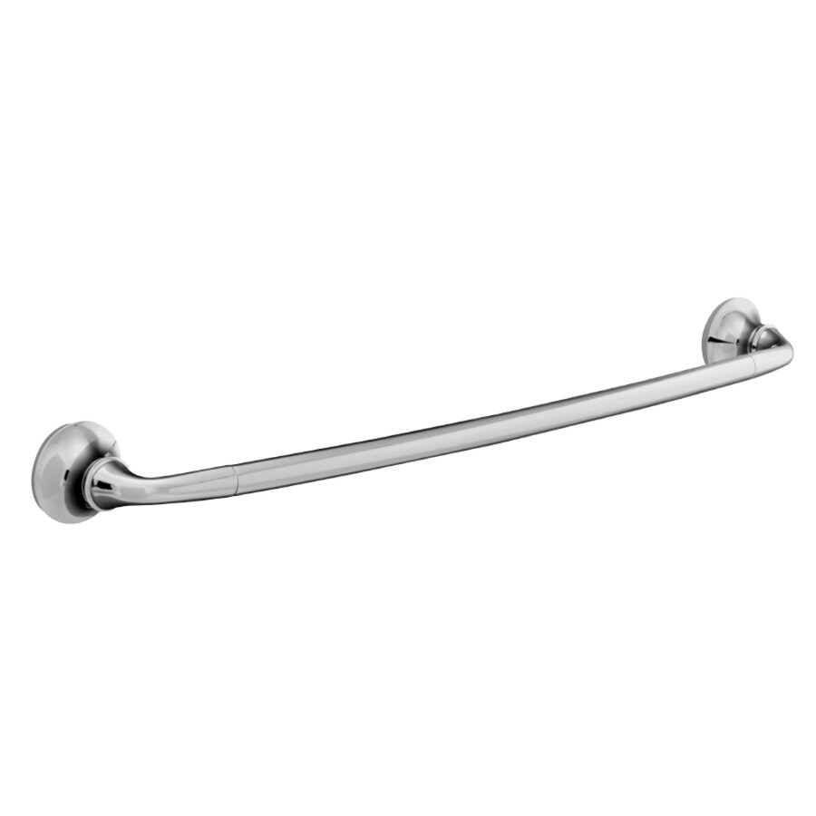 KOHLER Forte Polished Chrome Single Towel Bar (Common: 30-in; Actual ...