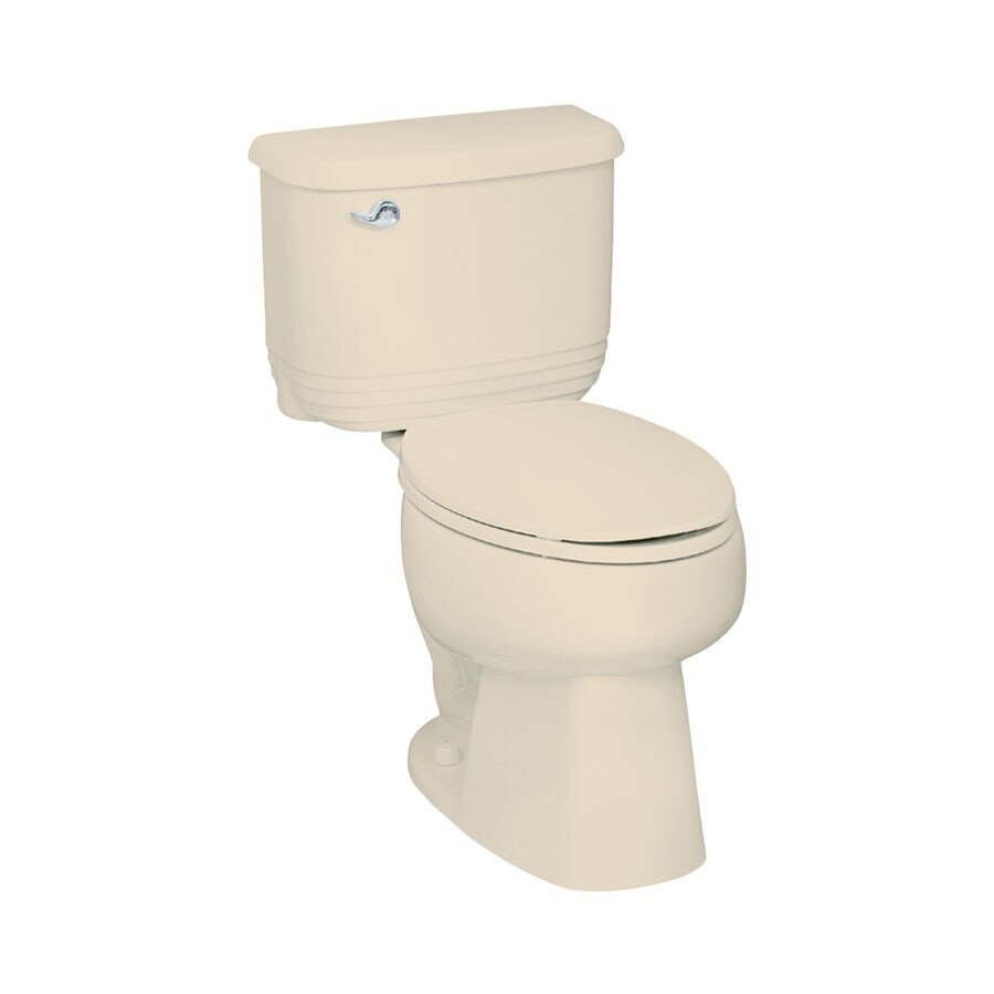 Sterling Riverton Almond Elongated Toilet at Lowes.com