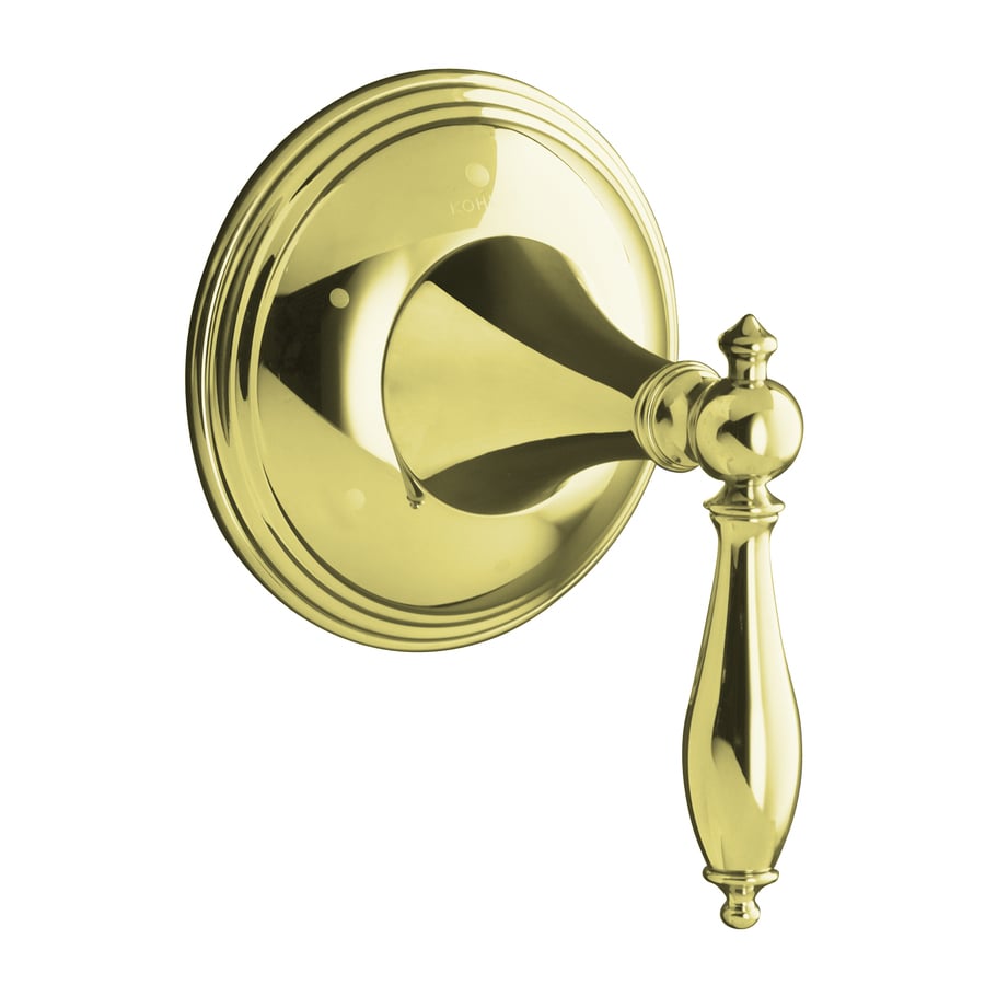 KOHLER Vibrant French Gold Lever Shower Handle in the Shower Faucet ...