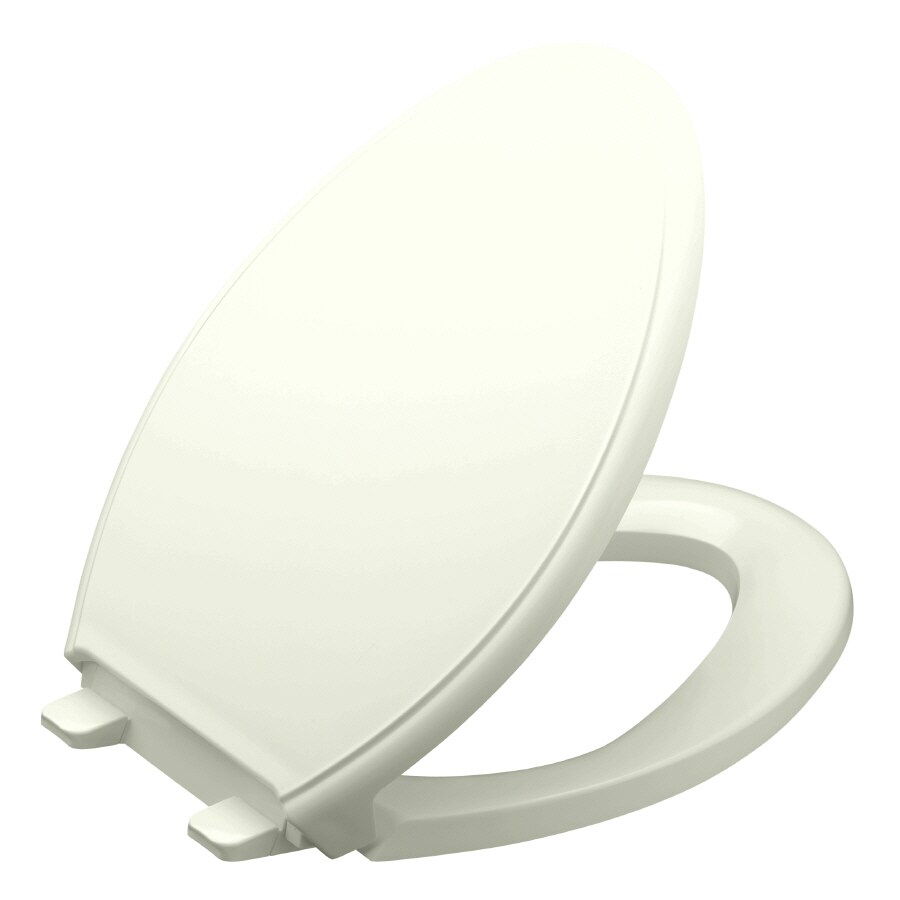 KOHLER Elongated Tea Green Glenbury Slow-Close Toilet Seat at Lowes.com