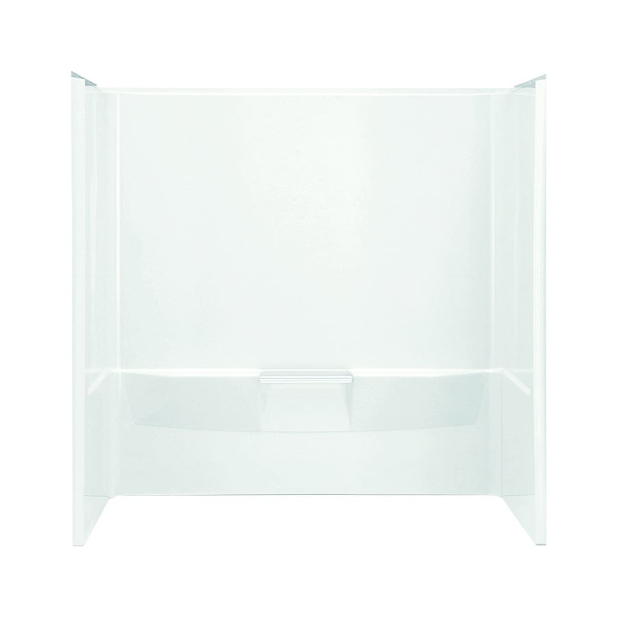 Sterling Performa White Shower Wall Surround Side And Back Wall Kit ...