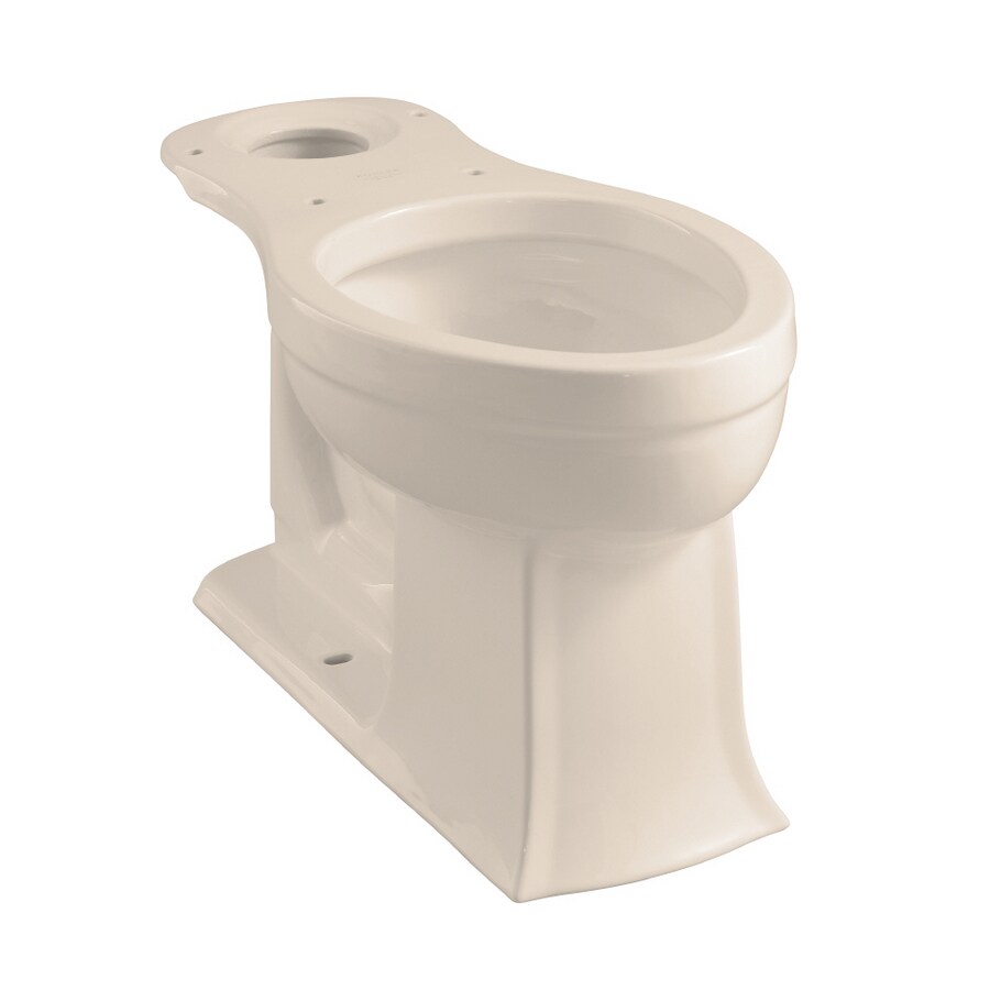 KOHLER Archer Innocent Blush Elongated Toilet Bowl at Lowes.com
