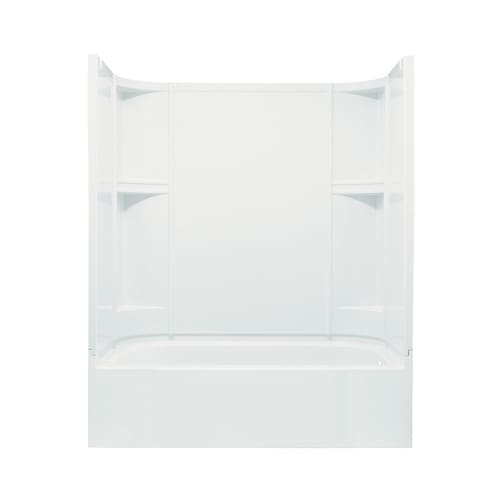 Sterling Accord 30-in W x 60-in L White Vikrell Rectangular Right-Hand ...