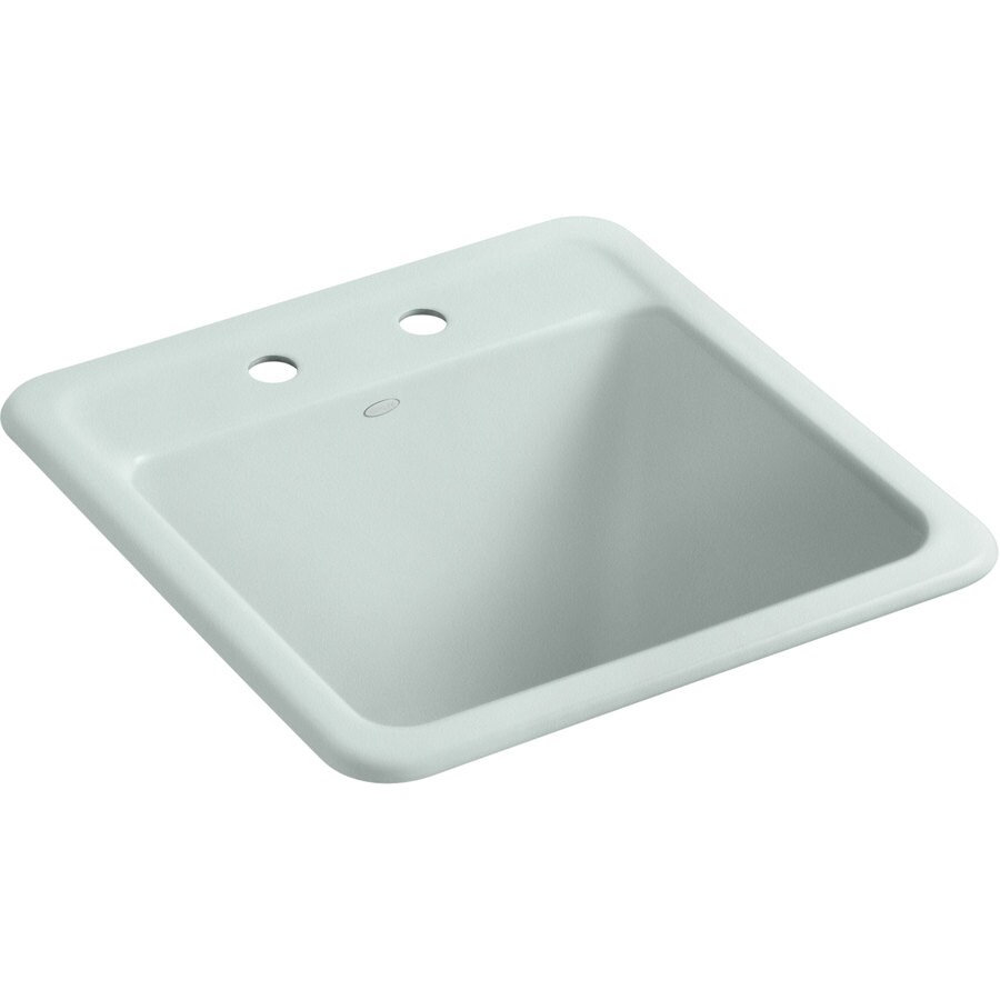 KOHLER Frost Cast Iron Laundry Sink at Lowes.com