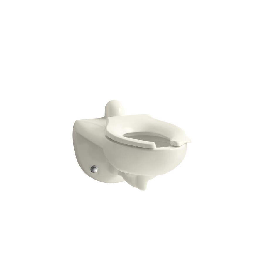 KOHLER Kingston Standard Height Biscuit Elongated Toilet Bowl in the ...