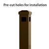 Ironcraft (Common: 2-in x 2-in x 7-ft; Actual: 2-in x 2-in x 7-ft ...