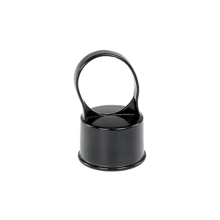 YARDLINK 1-5/8-in Black Metal Chain Link Fence Eye Top in the Chain ...