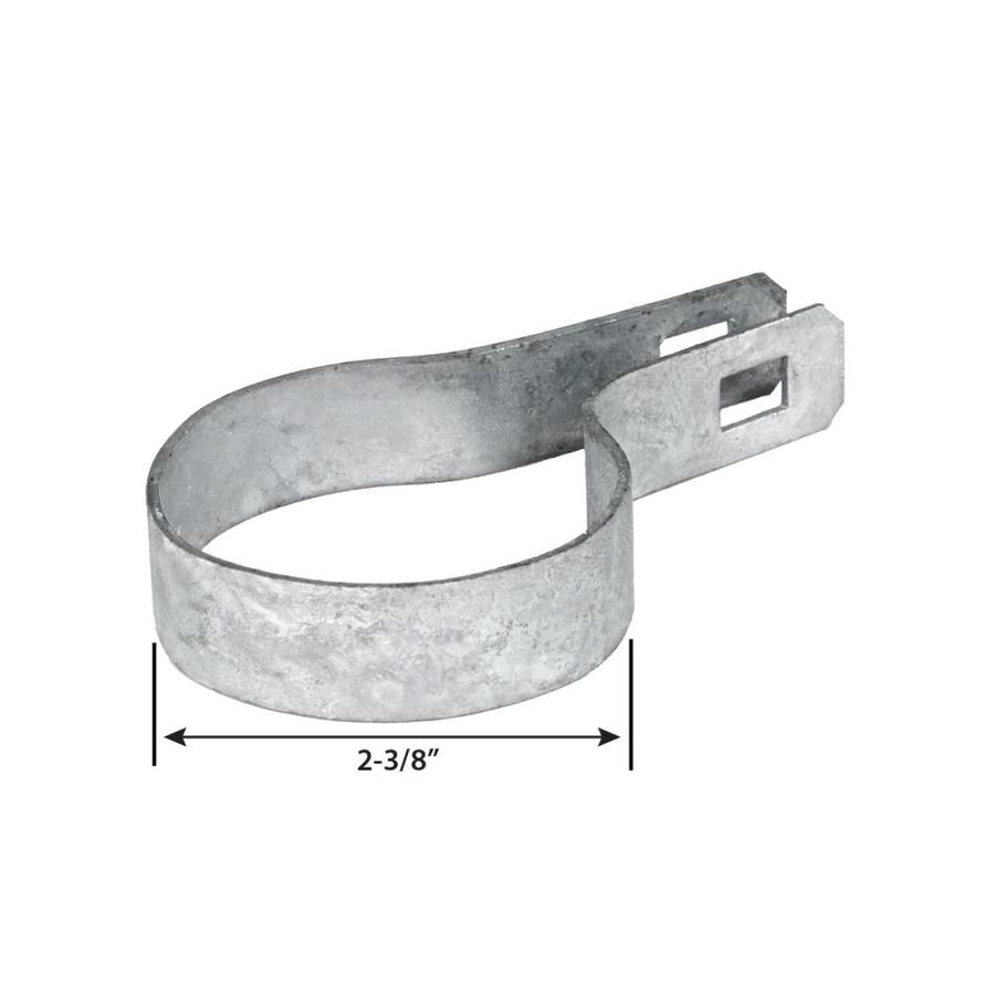 YARDLINK Gray Metal Fence Tension Band Chain-link Fence in the Fence ...