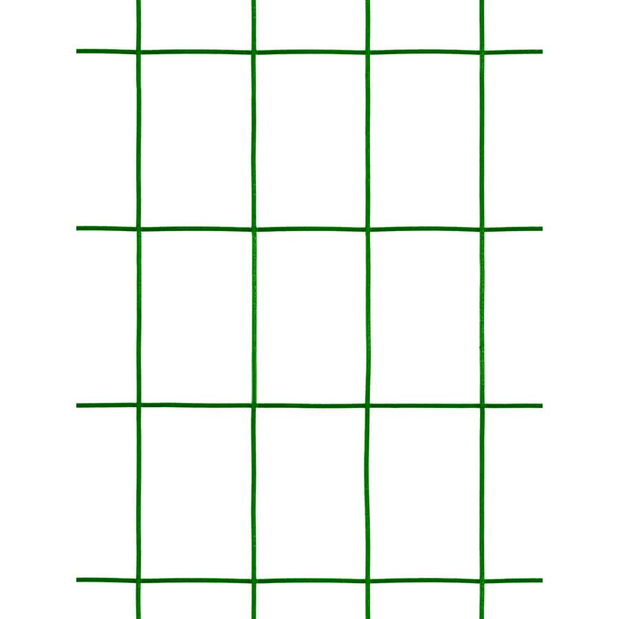 Blue Hawk 50-ft x 2-ft PVC Steel Welded Wire Garden Welded Wire Rolled ...