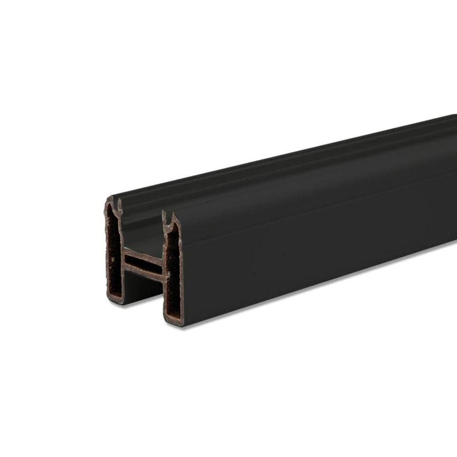 Trex Charcoal Black Composite Deck Railing (Common: 2-in x 3-in x 91.5 ...