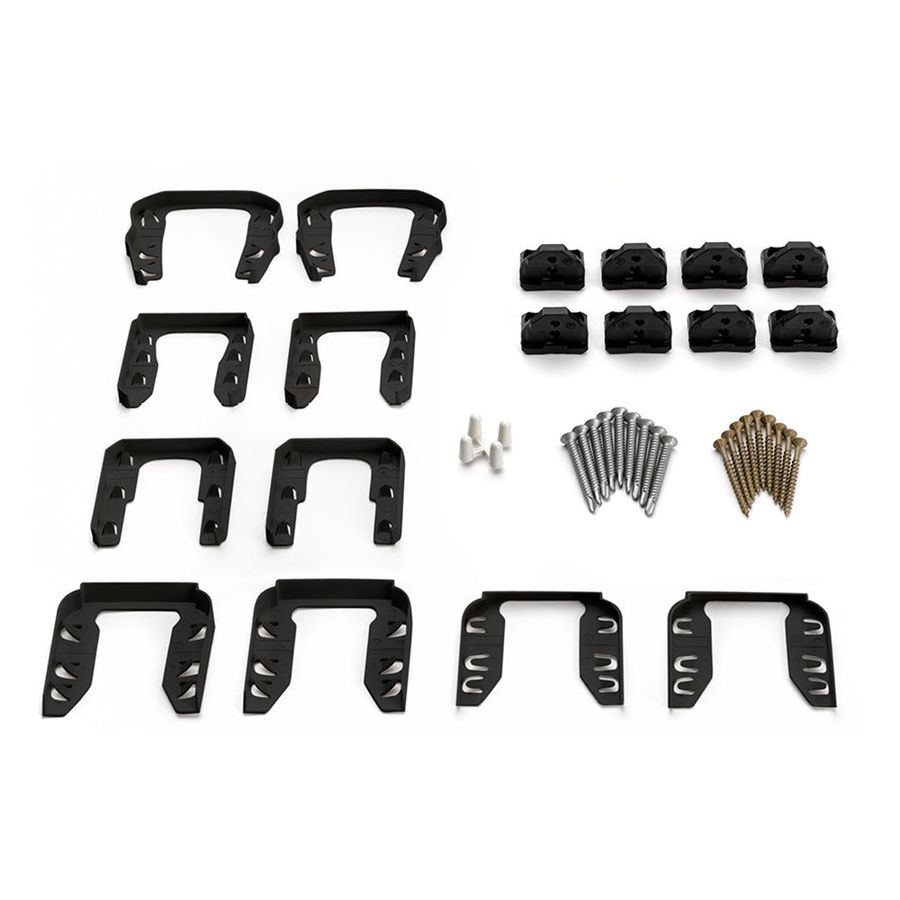 Trex Transcend Charcoal Black PVC Stair Connector at Lowes.com