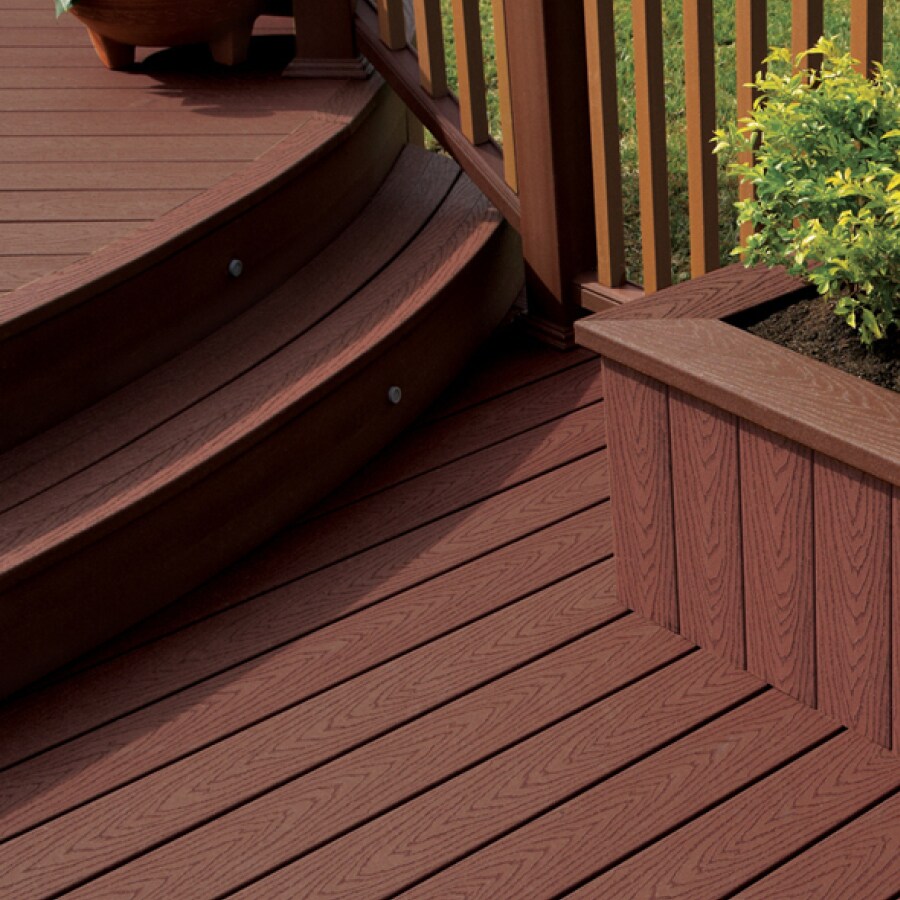 Trex 32-Pack Select Madeira Ultra-Low Maintenance Composite Decking ...