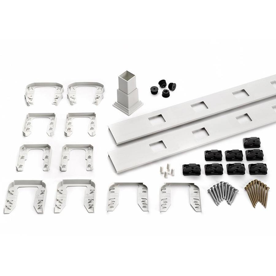 Trex Transcend Classic White Composite Deck Railing Completer Kit at ...