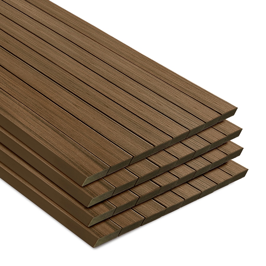 Trex Transcend 20-ft Havana Gold Composite Deck Board at Lowes.com