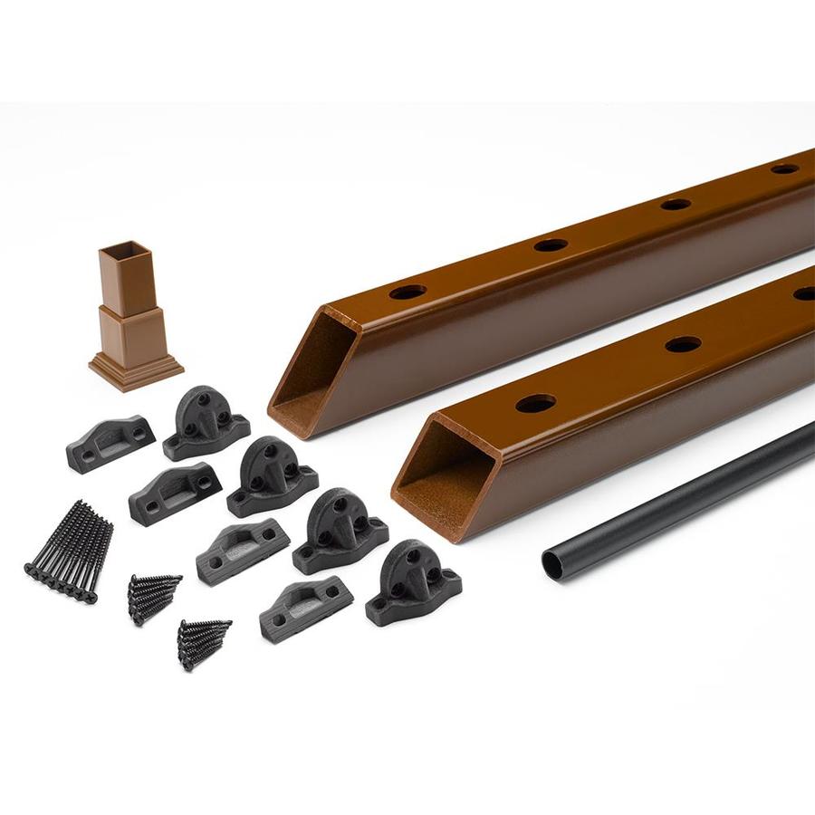 Trex Enhance 6-ft x 2.75-in x 36-in Saddle Composite Deck Stair Rail ...