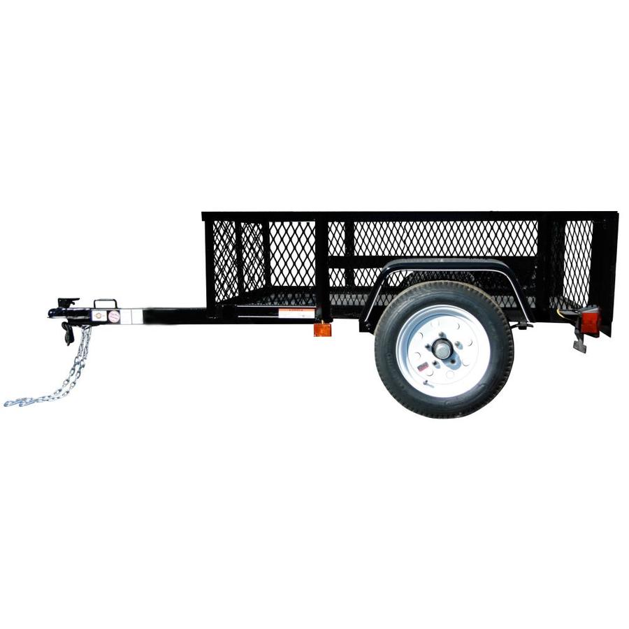 Carry-On Trailer 3.5-ft x 5-ft Wire Mesh Utility Trailer at Lowes.com