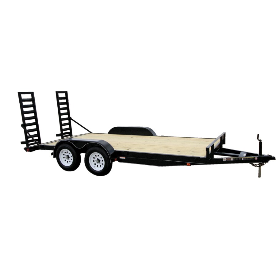 Carry-On Trailer 7-ft x 16-ft Treated Lumber Utility Trailer at Lowes.com