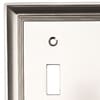 Allen + roth Cosgrove 4-Gang Satin Nickel Quad Wall Plate at Lowes.com