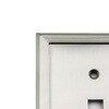Allen + roth Market 2-Gang Satin Nickel Double Wall Plate at Lowes.com