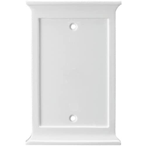 allen + roth 1-Gang White Blank Wall Plate at Lowes.com