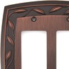 Allen + roth Eastview 2-Gang Dark Oil-Rubbed Bronze Double Wall Plate ...